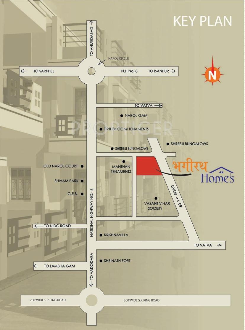 Bhagirath Group Homes in Vatva, Ahmedabad | Price, Floor Plans & Amenities